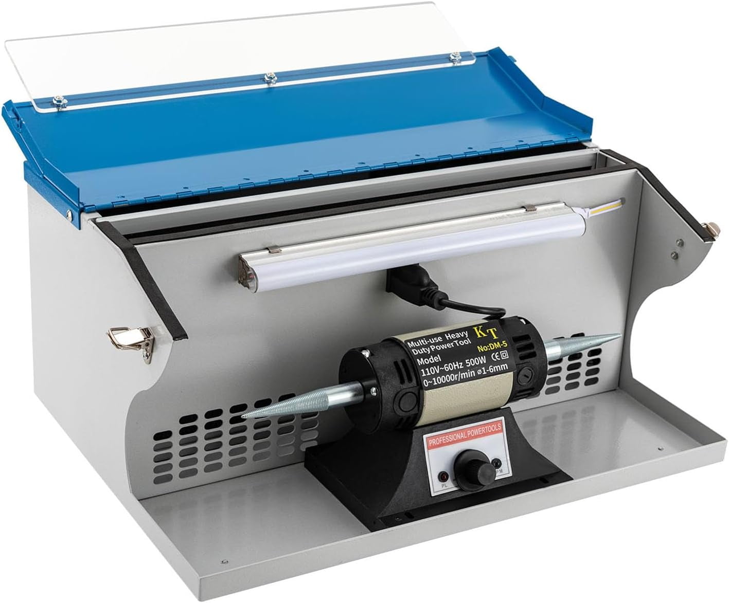 500W Polishing Buffing Machine,Desktop Jewelry Buffing Machine Dust ...