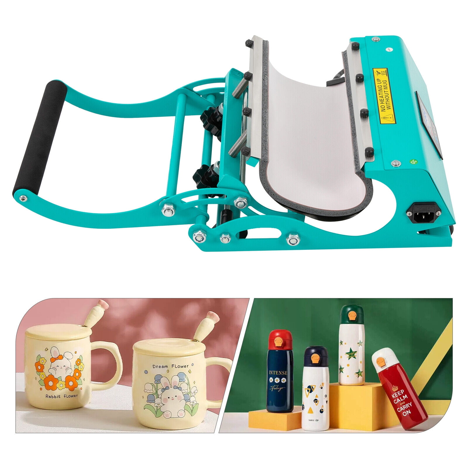500W Tumbler Heat Press Machine, Mug and Tumbler Heat Press for 30OZ, 0 ...