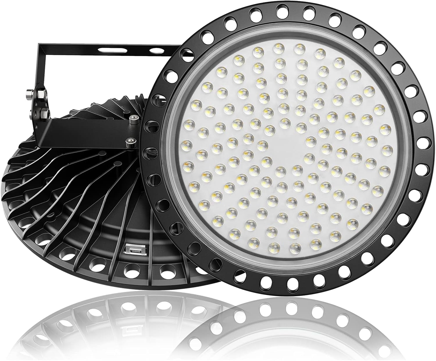 500W UFO High Bay Light, 50000LM 6000K-6500K Daylight White Thin ...