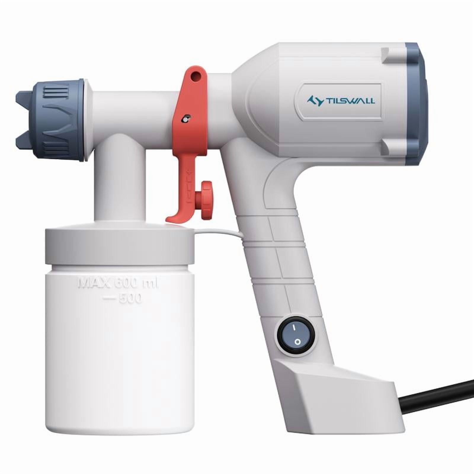 500W Ultra-Light Electric Paint Sprayer with 20 FL OZ Detachable Cup 2 ...