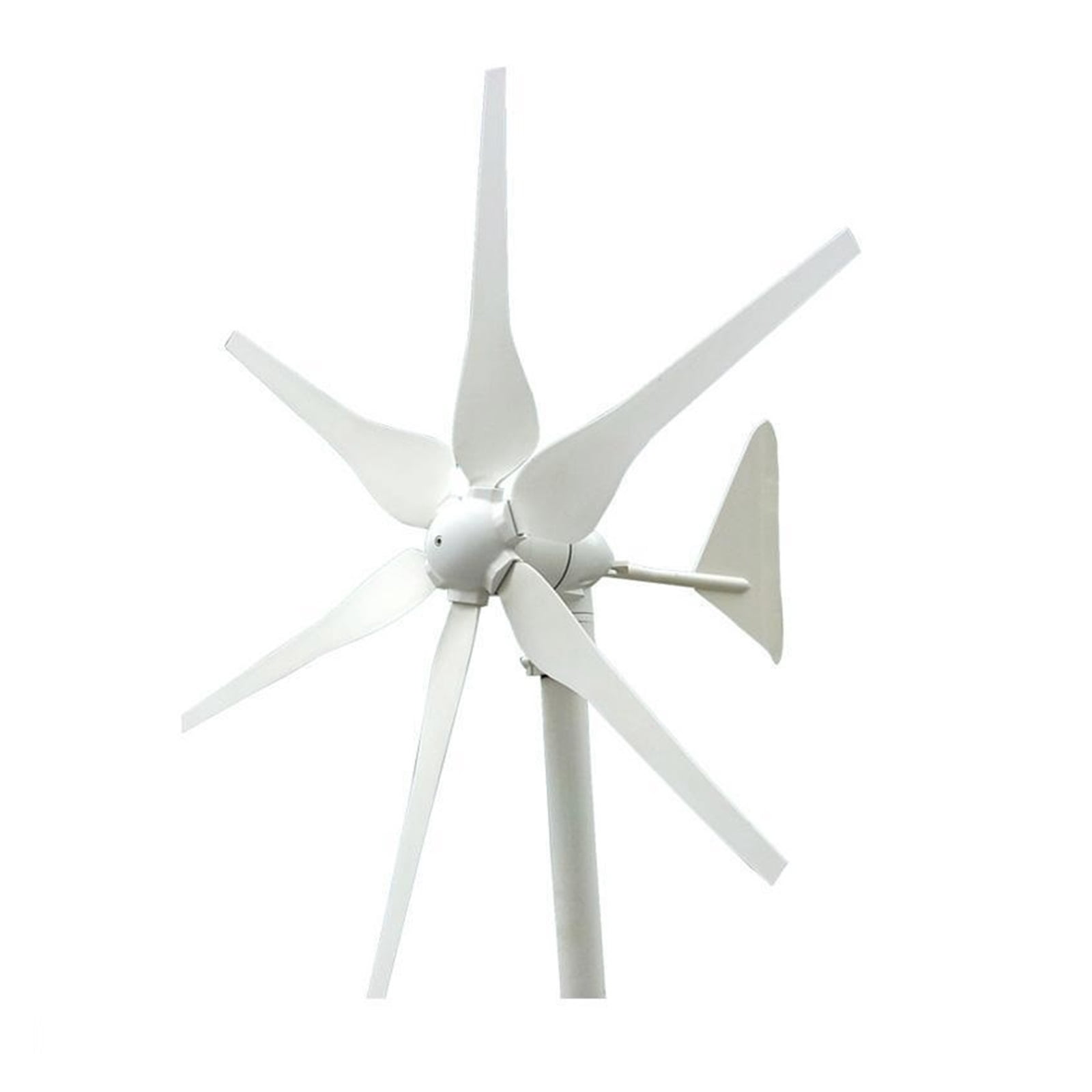 500W Wind Turbine 12V 24V AC/DC Reinforced Blade Over Speed Protection ...
