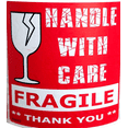 500ct 4x4 Fragile/Handle with Care Shipping Label New Design Free USA ...