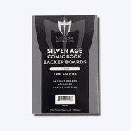 BCW Silver Comic Book Backing Boards, 100 Pack for Art and Bag Storage ...