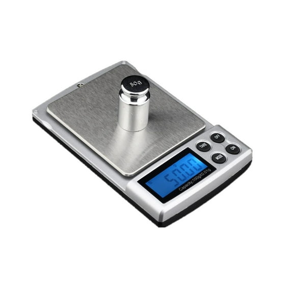 500g 0.01g Digital Scales Precision Pocket Gram Scale Stainless Steel ...
