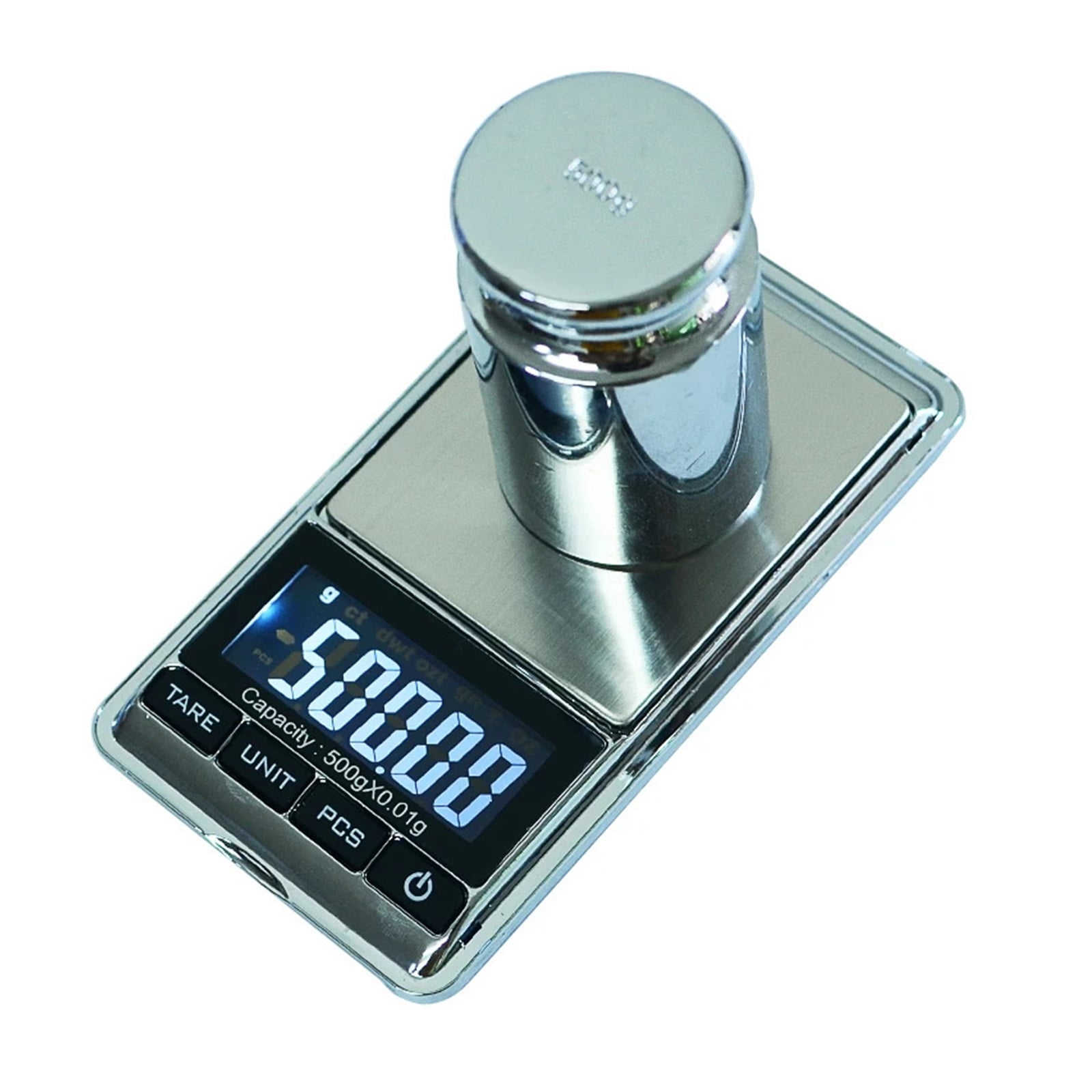 500g/0.01g Electronic Scale, Precision Portable Pocket LCD Digital ...