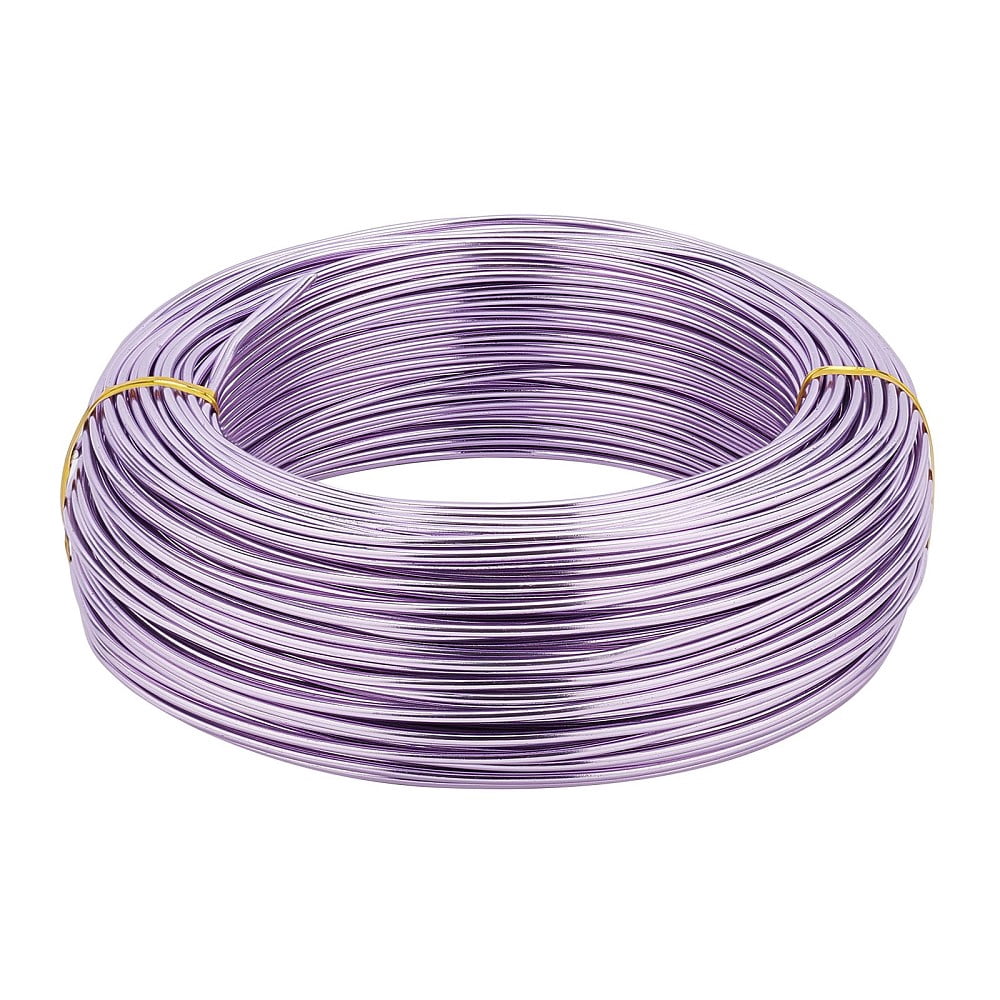 500g Aluminum Wire for Jewelry Making Lilac 12 Gauge 2.0mm about 180.44 ...