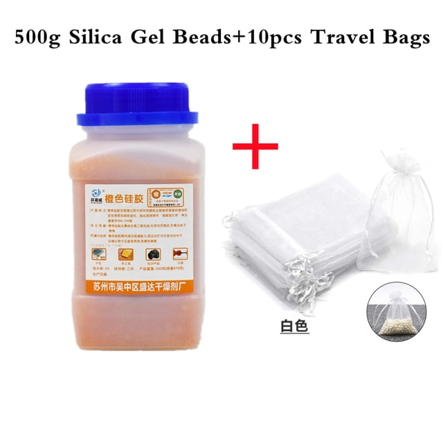 500g Waterproof packaging bule orange Reusable Silica Gel Beads ...
