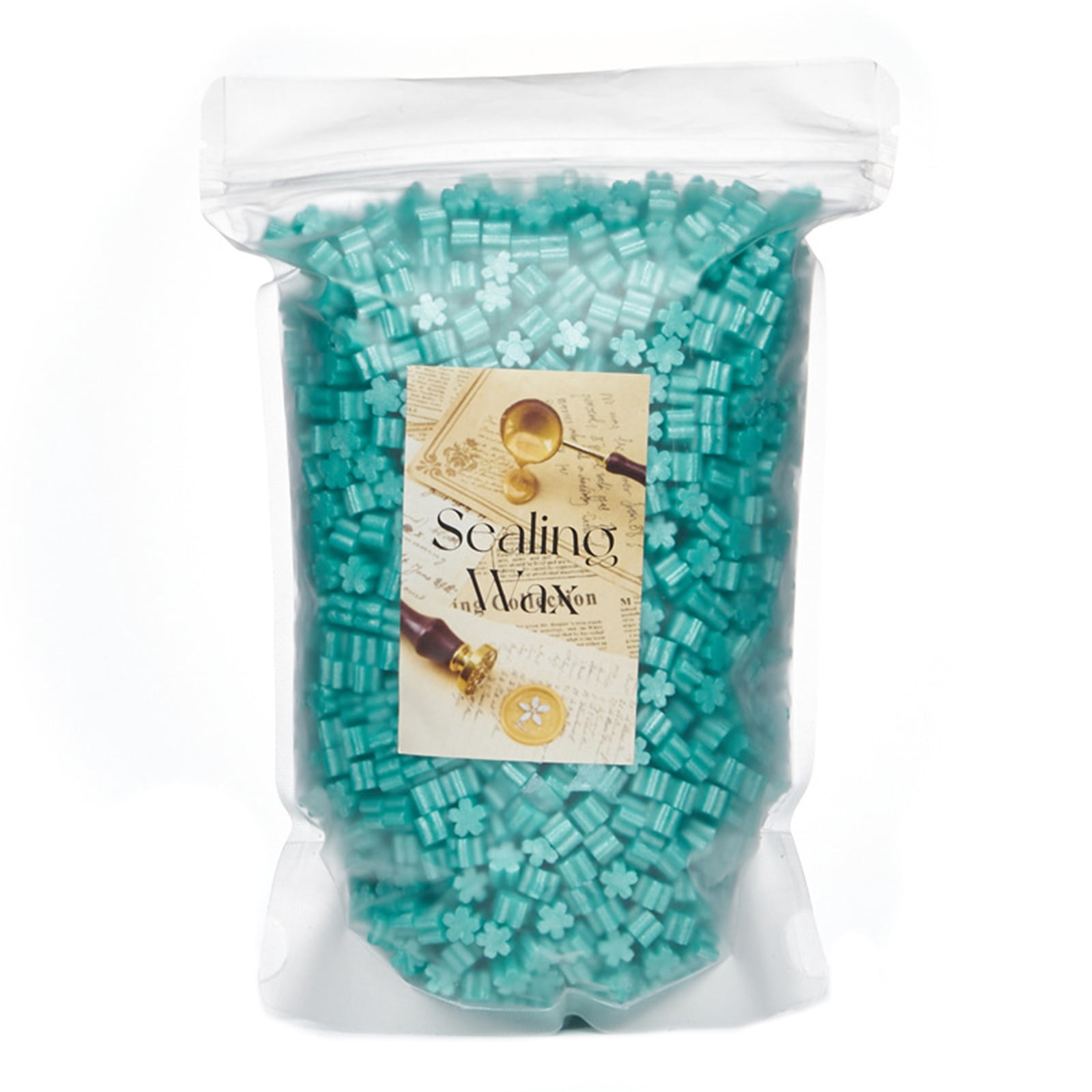 500g Waxes Seal Beads for Seal Stamp Flower Shaped Sealing Waxes for ...