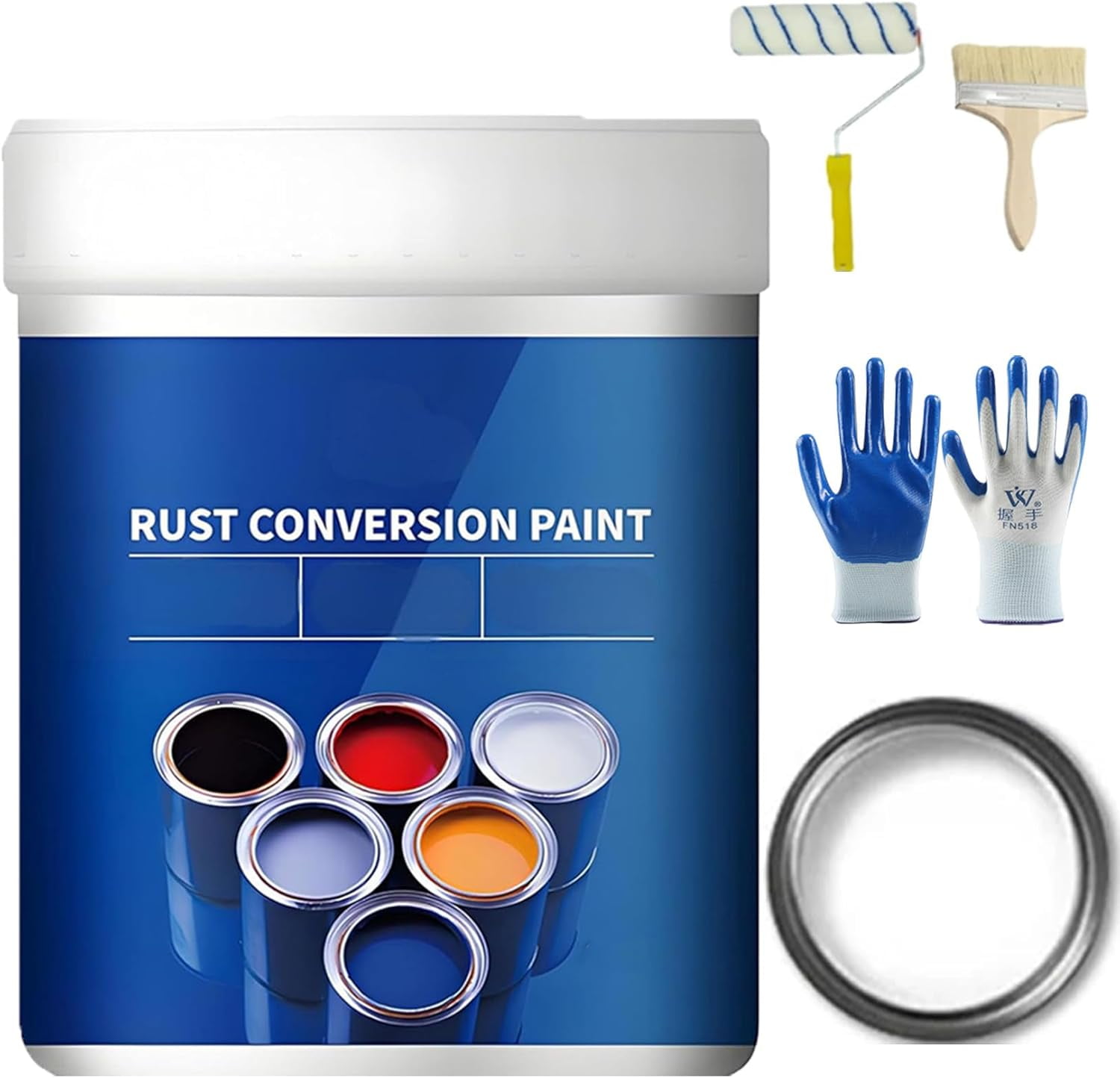 500g Weatherproof Rust Converter Paint for Metal, Rust Converter for ...