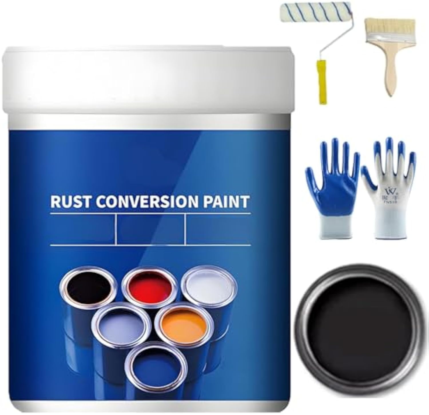 500g Weatherproof Rust Converter Paint for Metal, Rust Converter for ...