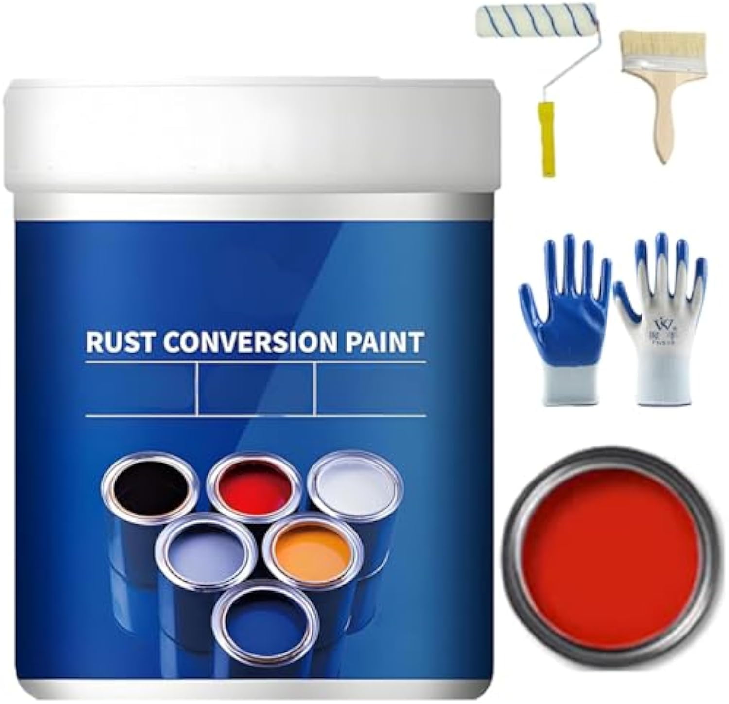 500g Weatherproof Rust Converter Paint for Metal, Rust Converter for ...
