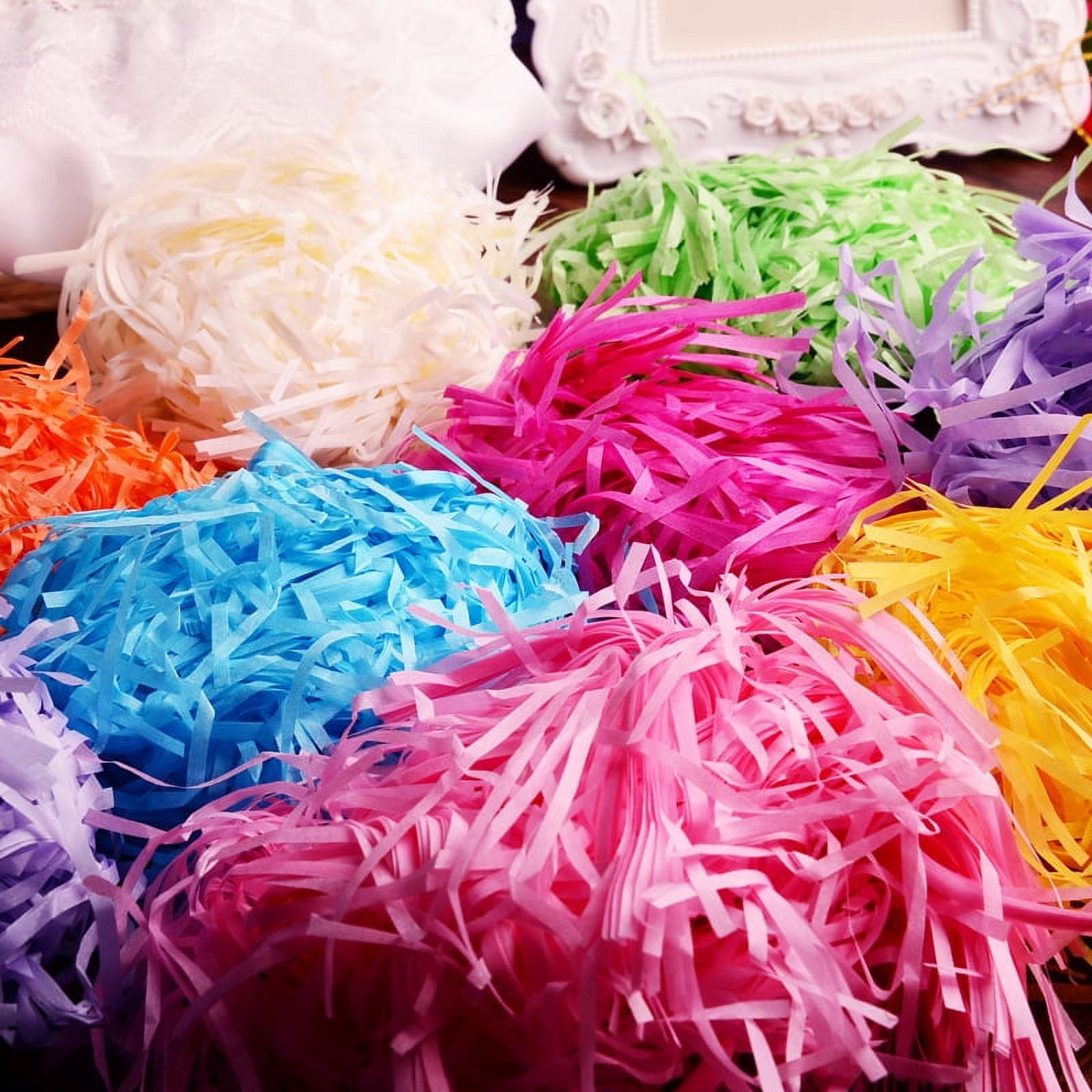 500g sugar box accessories raffia grass filler candy box gift packaging ...