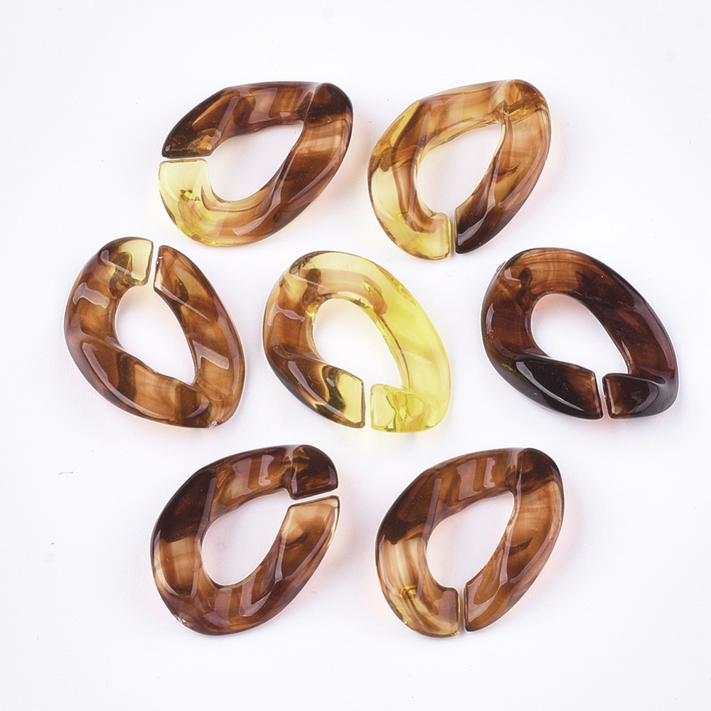500gs Acrylic Linking Rings Quick Link Connectors For Curb Chains ...