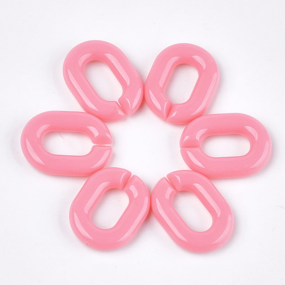 500gs Acrylic Linking Rings Quick Link Connectors For Jewelry Chains ...