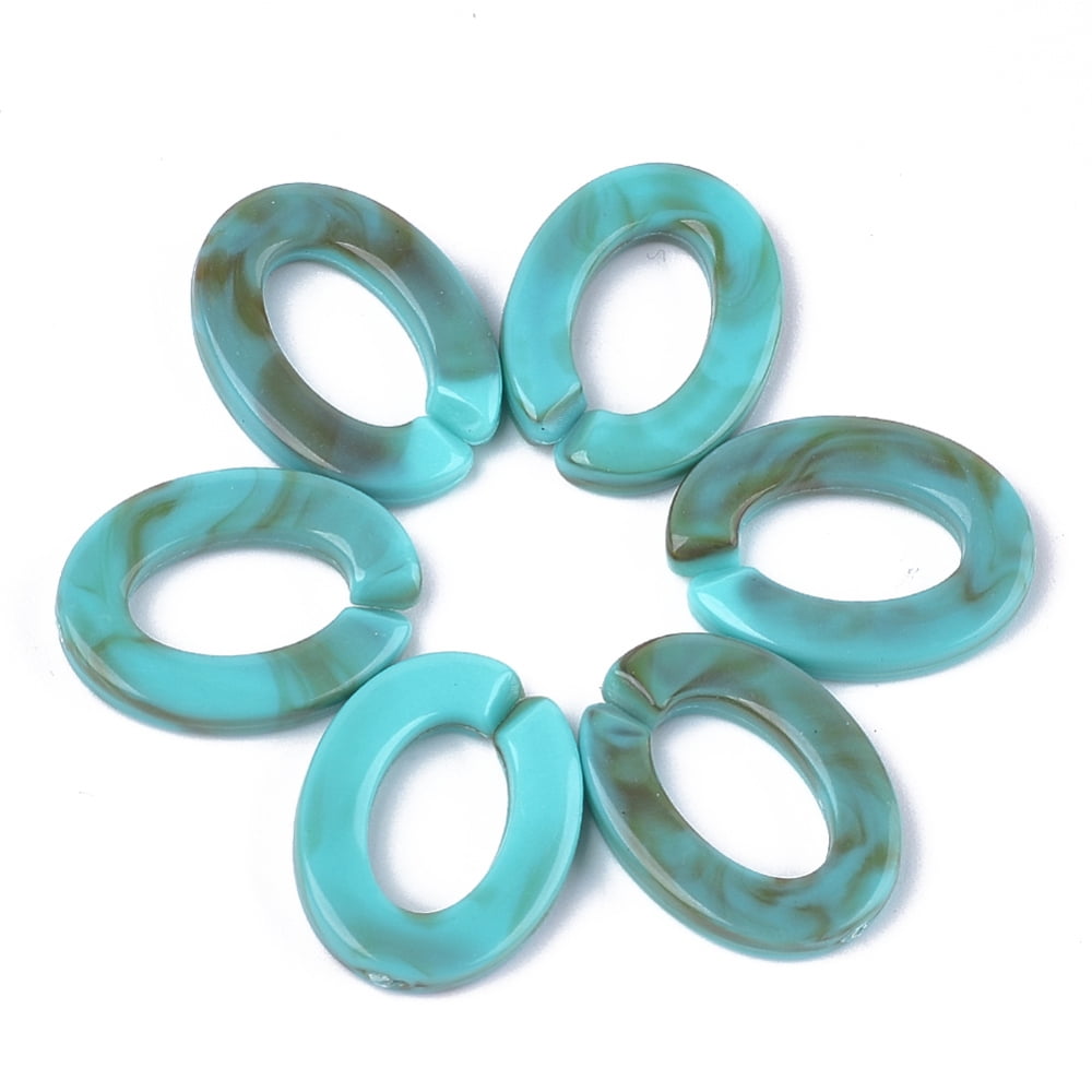 500gs Acrylic Linking Rings Quick Link Connectors For Jewelry Chains ...