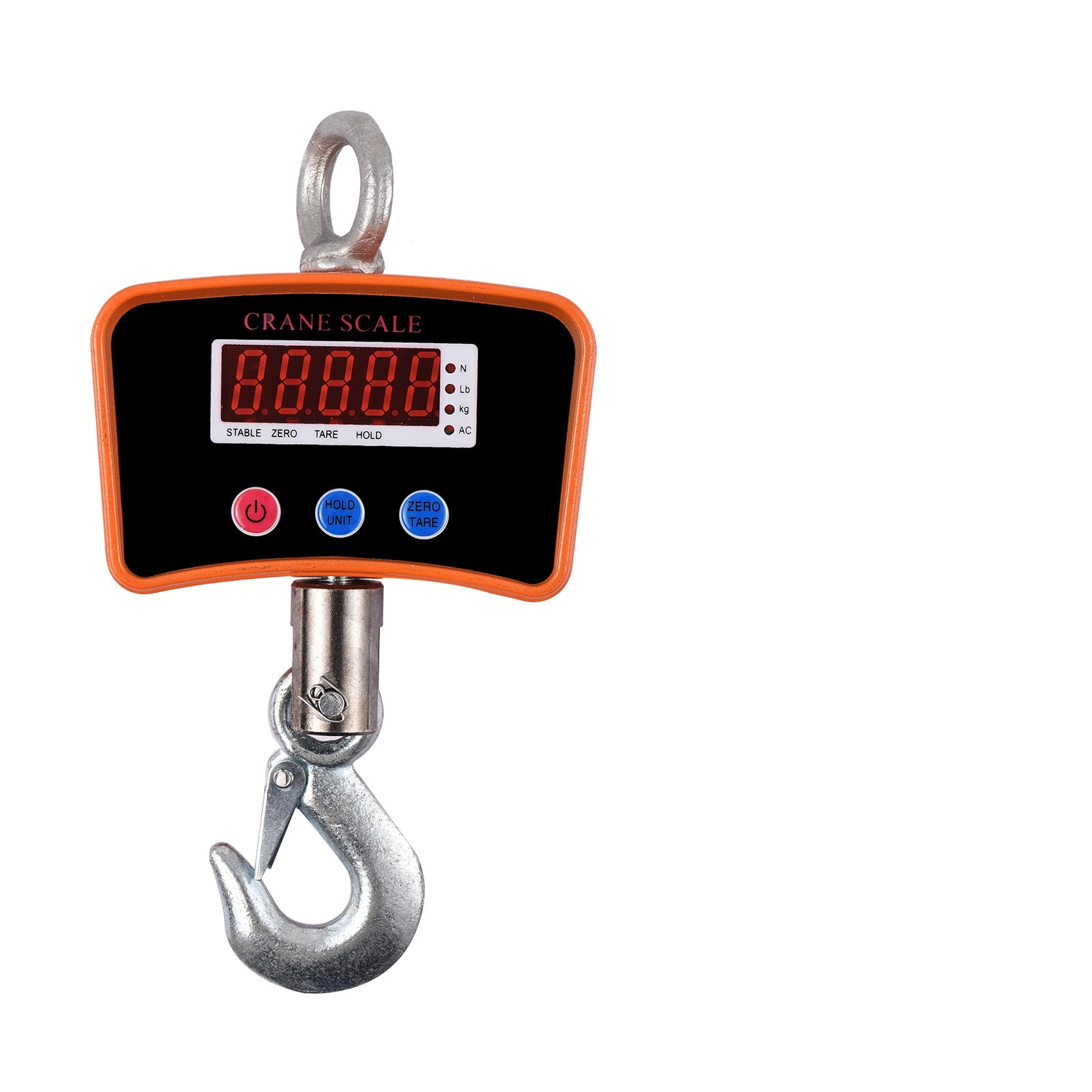 500kg/ 1102lbs LED Hanging Scale Duty Crane Scale 1500mAh Industrial Hook Scales Unit Change ...