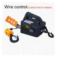 500kg Remote Control Crane Hoist Wire Rope Electric Hoist Aluminum ...