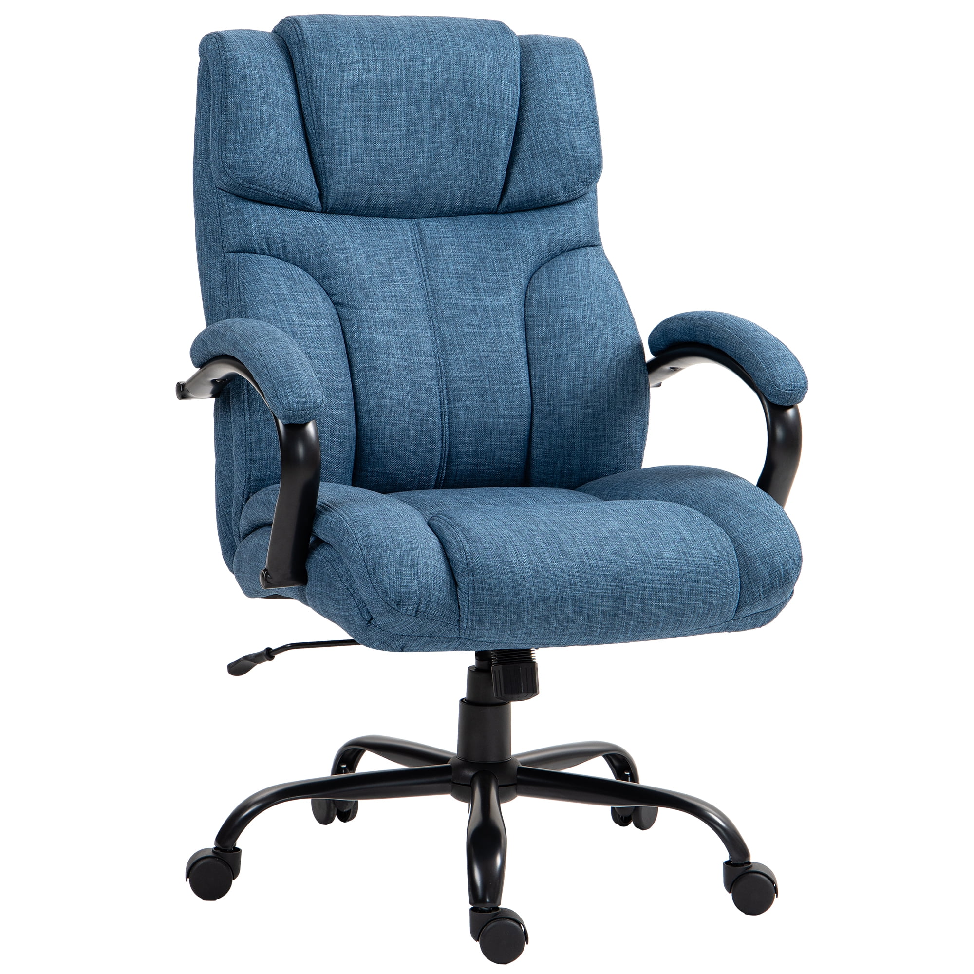 500lbs Big and Tall Office Chair with Wide Seat, Executive Computer ...