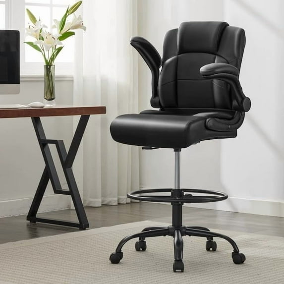 500lbs Ergonomic Drafting Chair,Tall Office Chair for Standing Desk ...