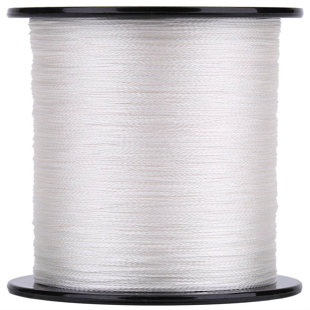 500m 8-Strand Braided Super Strong Fishing Line, Multi-Filament White ...