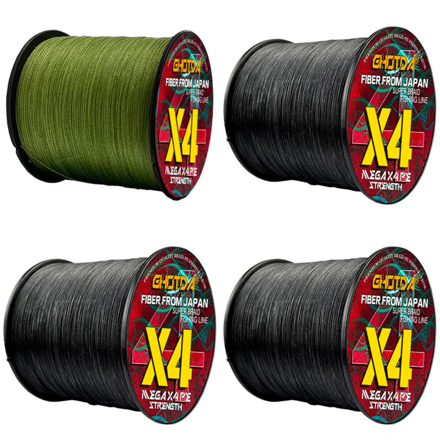 500m PE Braided Fishing Line Casting Spinning Lure Carp Line 4 Strands ...