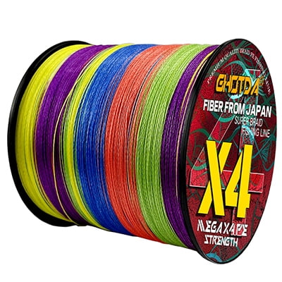 500m PE Braided Fishing Line Casting Spinning Lure Carp Line 4 Strands ...