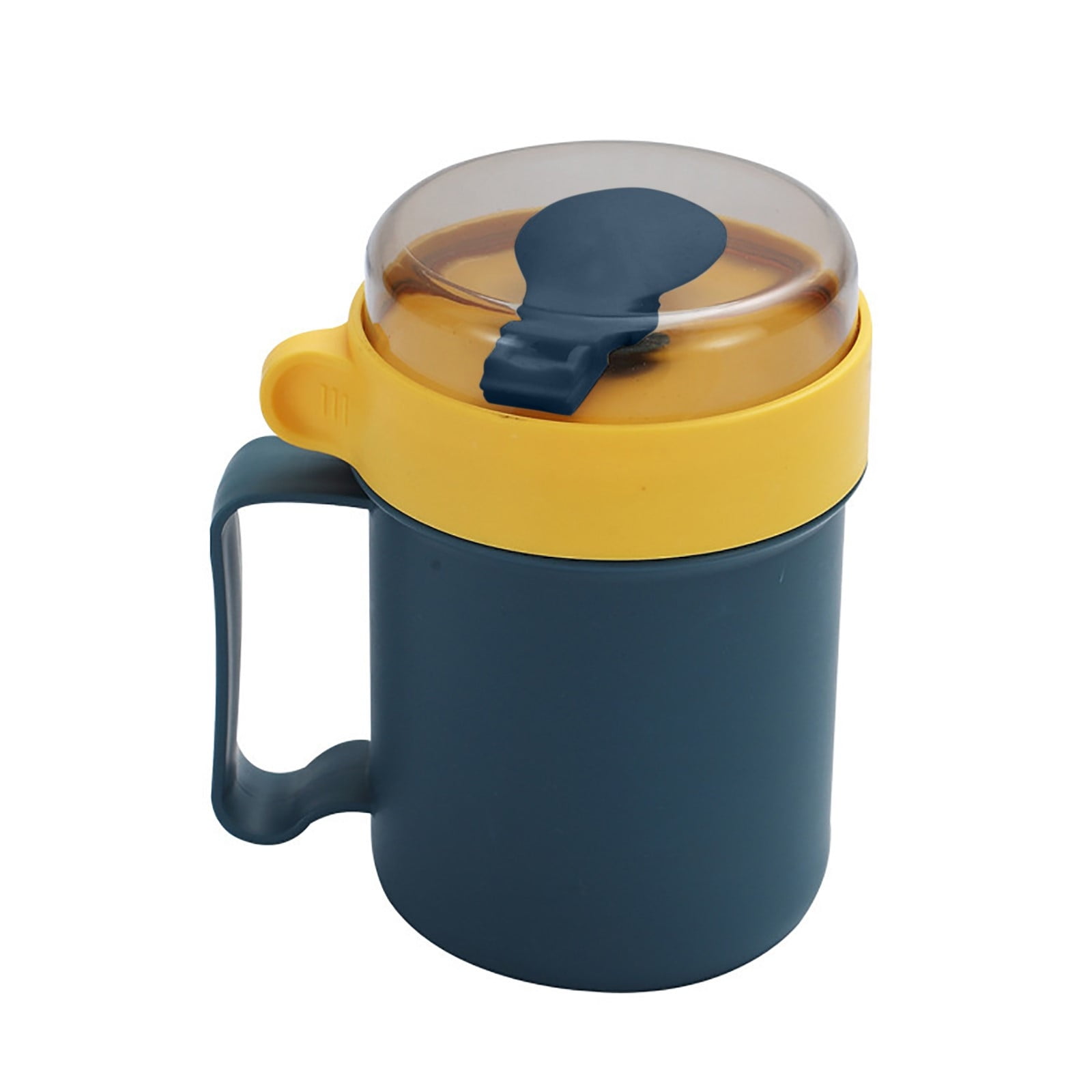 500m Portable Soup Cup With Lid Lunch Box Food Container Breakfast Cup ...