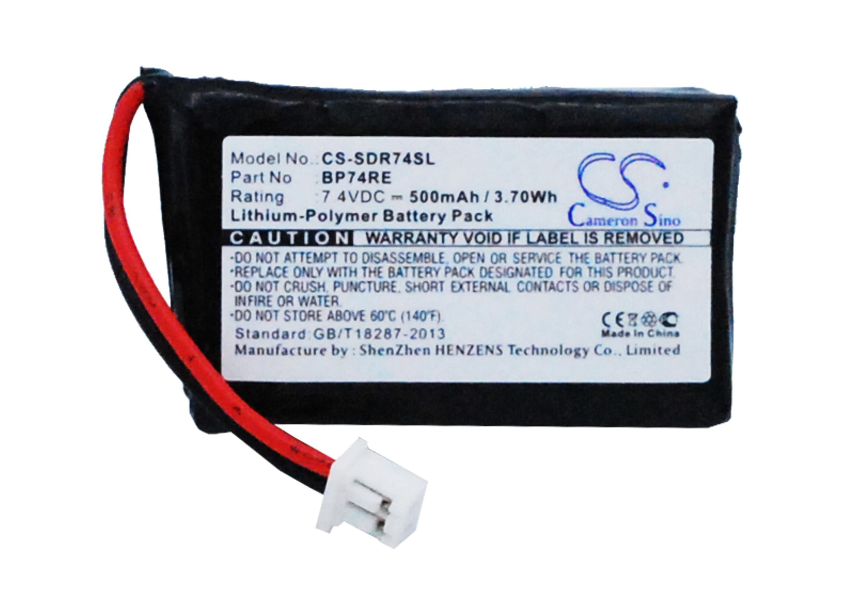 500mAh BP-74RE BP74RE Battery for Dogtra Edge RT Remote Edge RT Collar ...