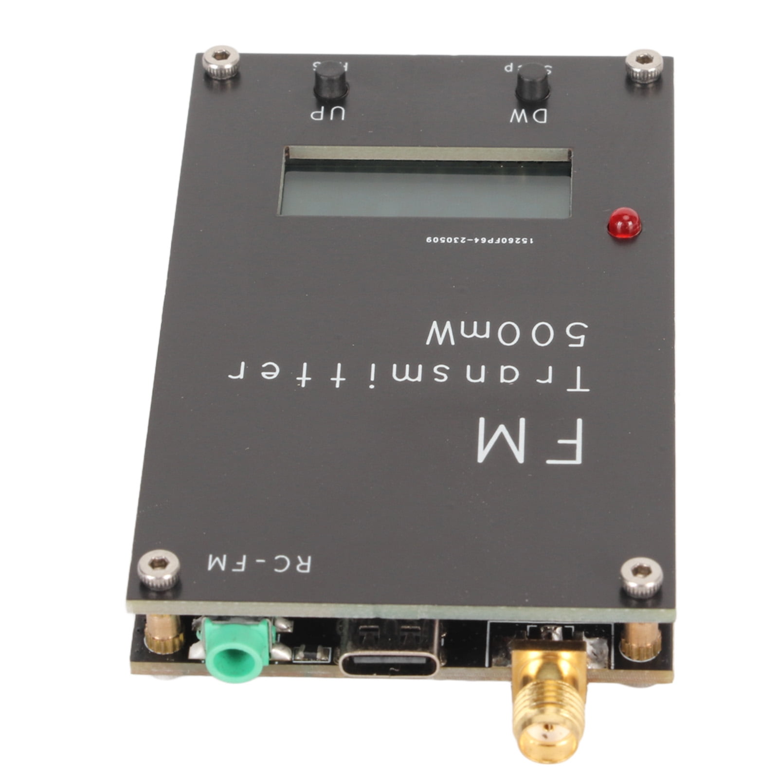 500mW FM Transmitter with LCD Screen 2000M 500mW 88‑108MHz FM Stereo ...