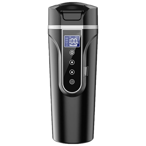 500ml Car Heating Cup Car Electric Kettle 12‑24V Car kettle Stainless ...