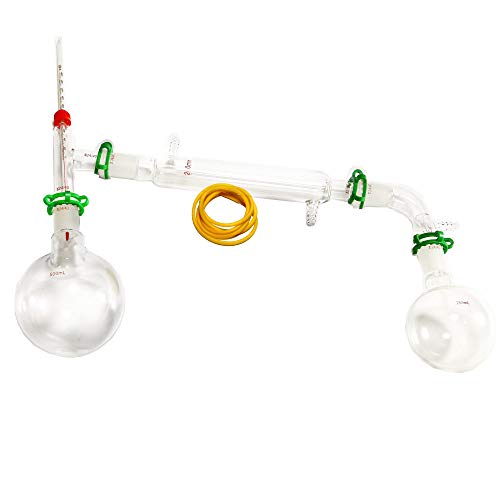 500ml Chemistry Lab Glassware Kit,Glass Distilling,Distillation ...