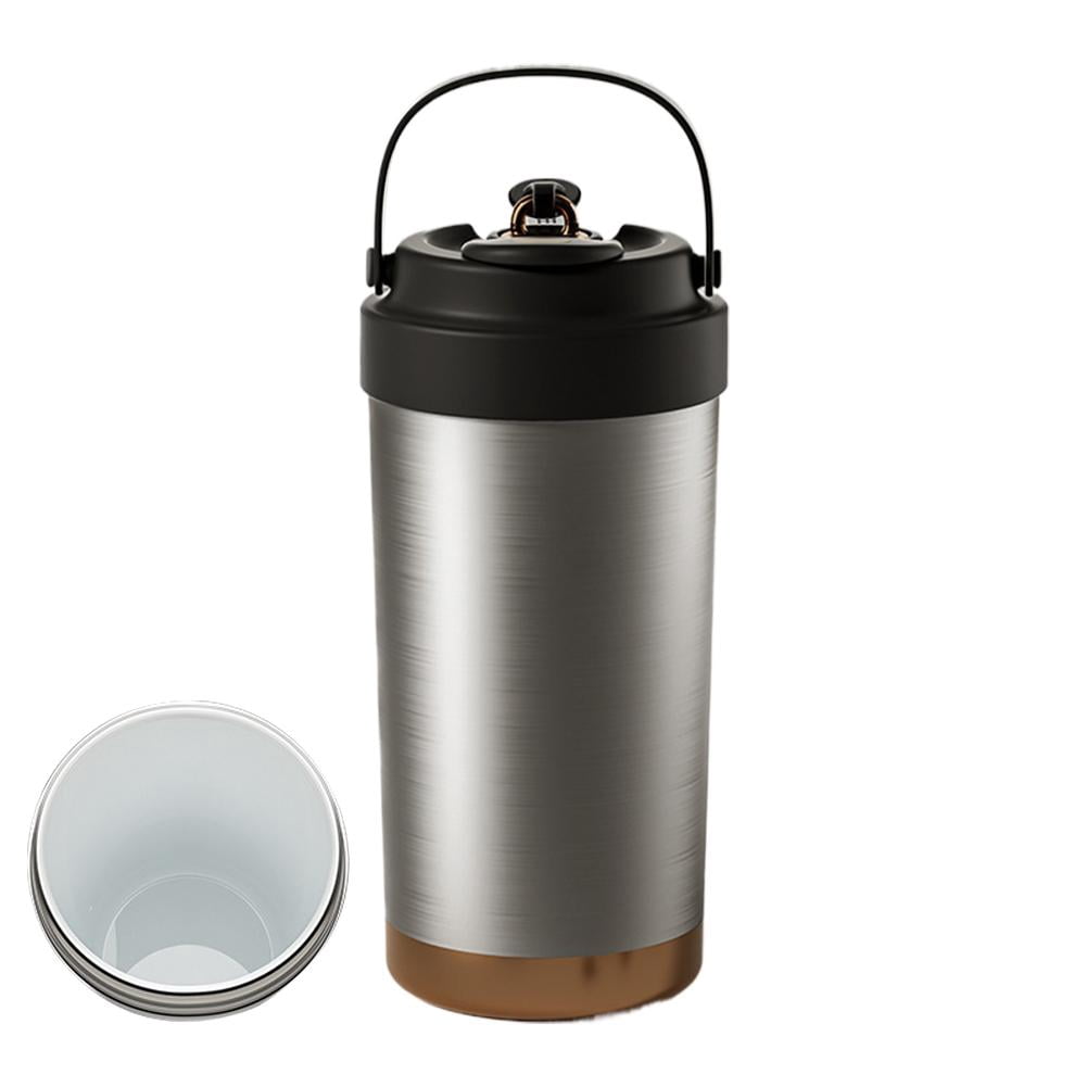 500ml Coffee Cup With Straw And Dual-Use Lid Thermal,Vacuum Insulated ...