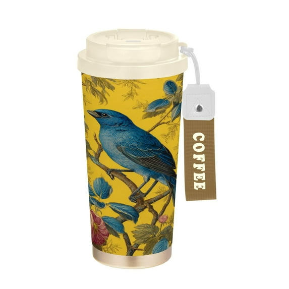 500ml Double-Wall Vacuum Insulated Tumblers Stainless Steel Coffee ...