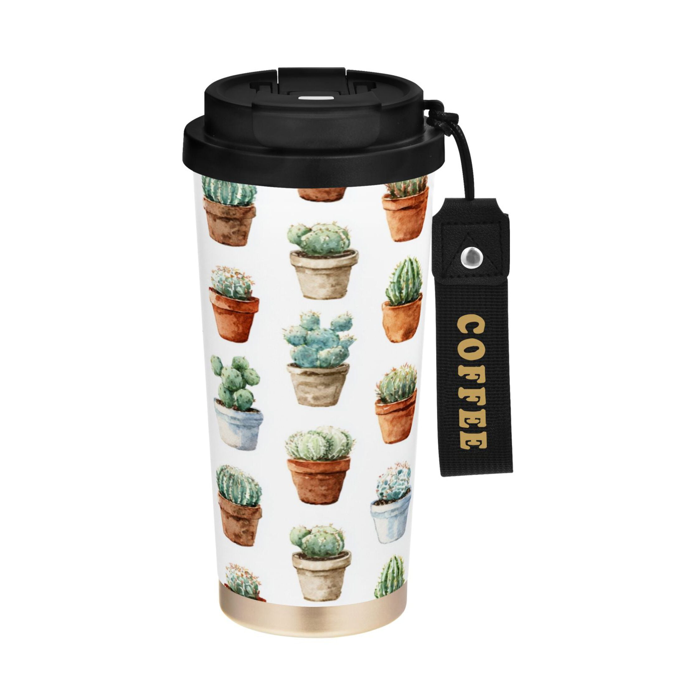 500ml Double-Wall Vacuum Insulated Tumblers Stainless Steel Coffee ...