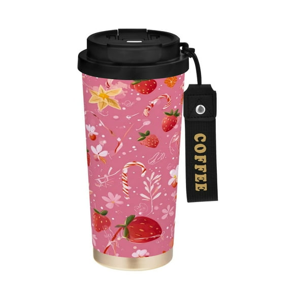 500ml Double-Wall Vacuum Insulated Tumblers Stainless Steel Coffee ...