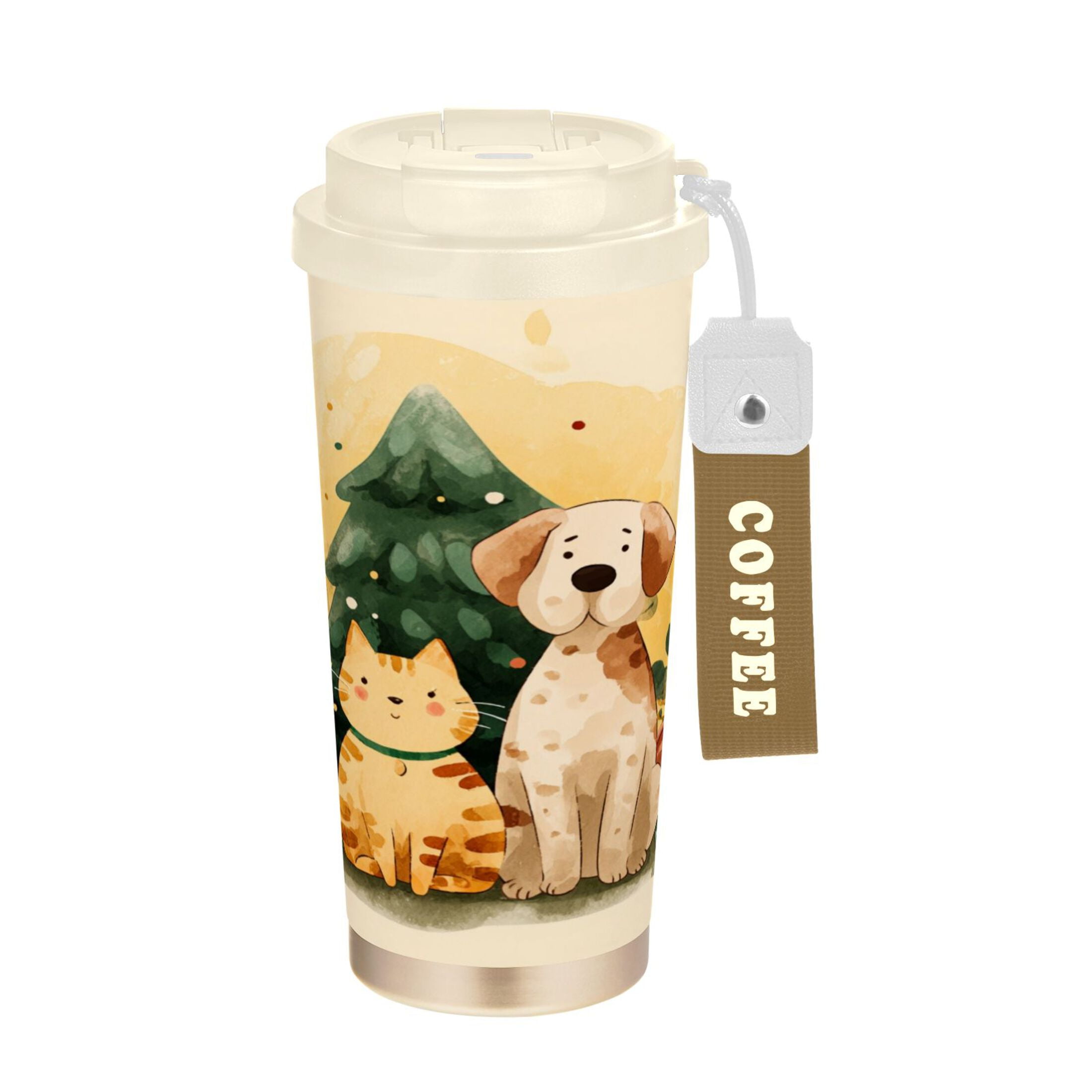 500ml Double-Wall Vacuum Insulated Tumblers Stainless Steel Coffee ...