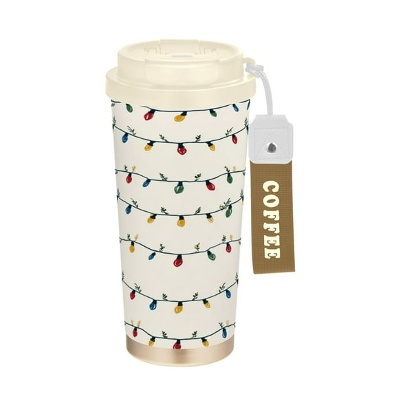 500ml Double-Wall Vacuum Insulated Tumblers Stainless Steel Coffee ...