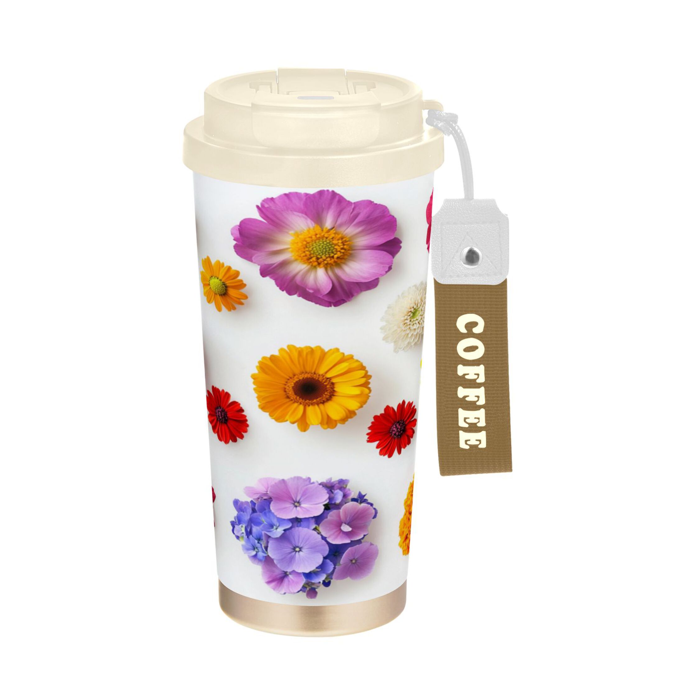 500ml Double-Wall Vacuum Insulated Tumblers Stainless Steel Coffee ...