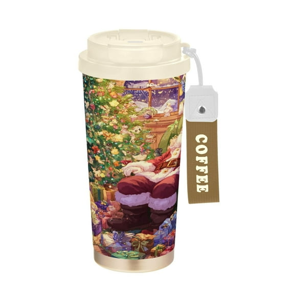 500ml Double-Wall Vacuum Insulated Tumblers Stainless Steel Coffee ...