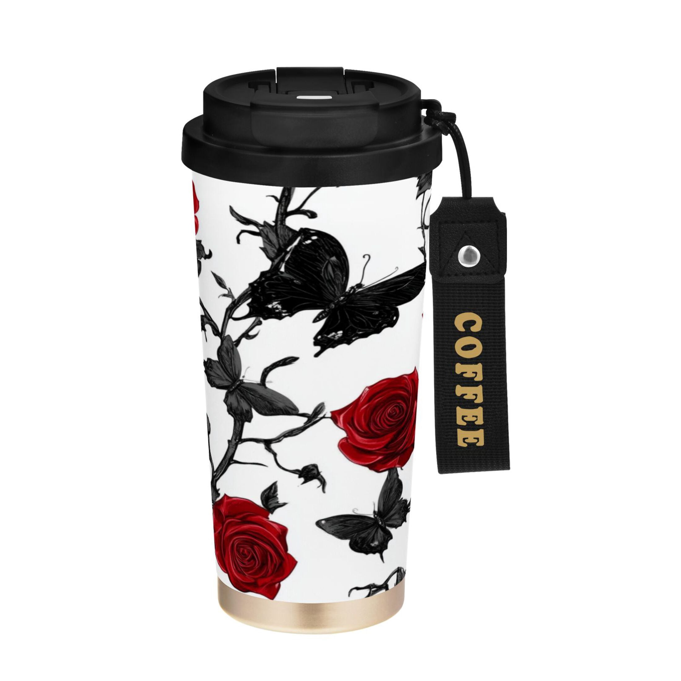 500ml Double-Wall Vacuum Insulated Tumblers Stainless Steel Coffee ...