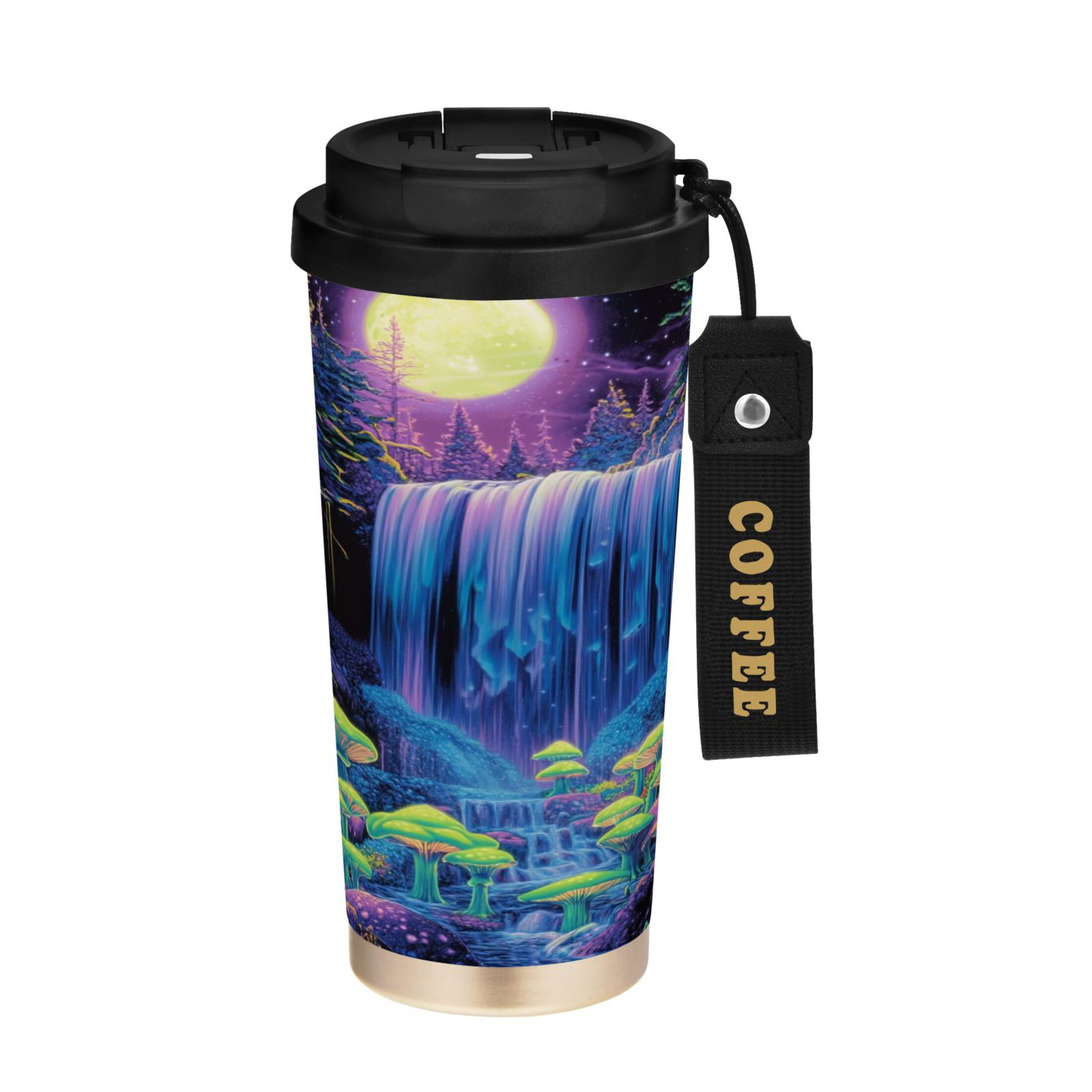 500ml Double-Wall Vacuum Insulated Tumblers Stainless Steel Coffee ...