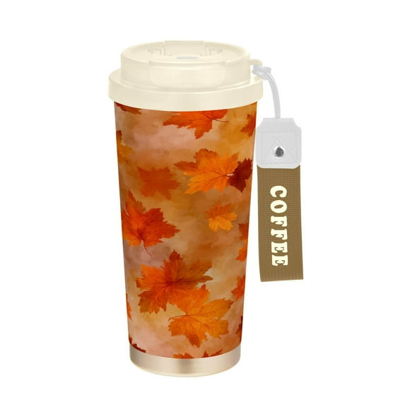 500ml Double-Wall Vacuum Insulated Tumblers Stainless Steel Coffee ...