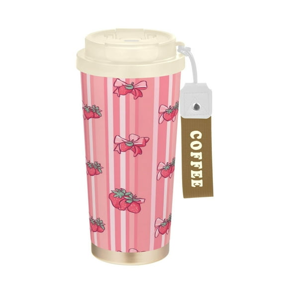 500ml Double-Wall Vacuum Insulated Tumblers Stainless Steel Coffee ...