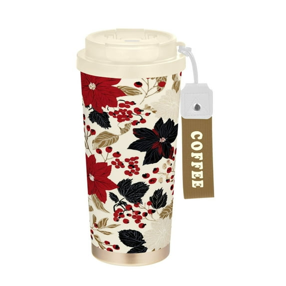 500ml Double-Wall Vacuum Insulated Tumblers Stainless Steel Coffee ...