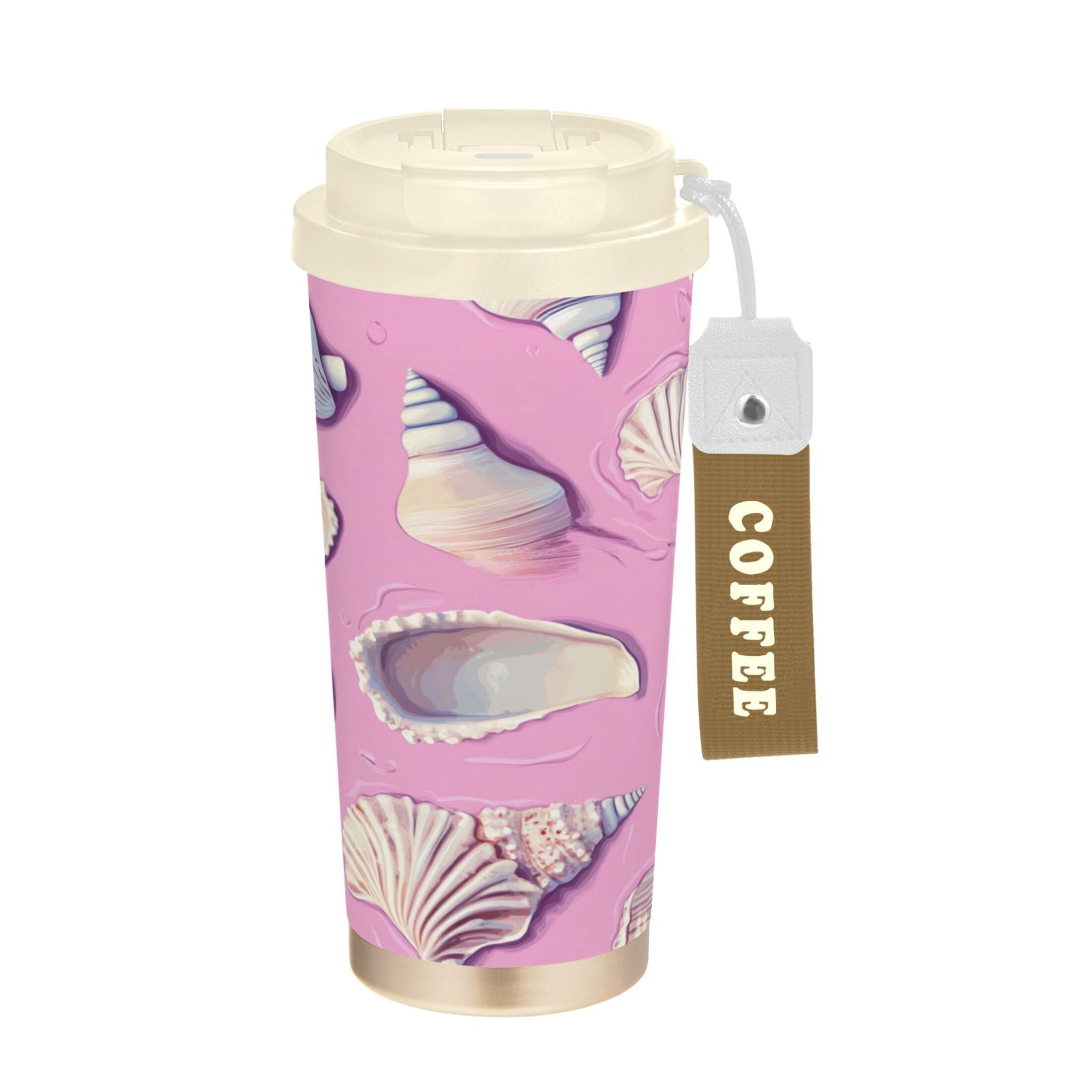 500ml Double-Wall Vacuum Insulated Tumblers Stainless Steel Coffee Tumbler with Ceramic Coating ...