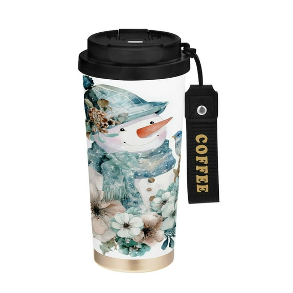 500ml Double-Wall Vacuum Insulated Tumblers Stainless Steel Coffee ...