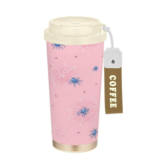 500ml Double-Wall Vacuum Insulated Tumblers Stainless Steel Coffee ...