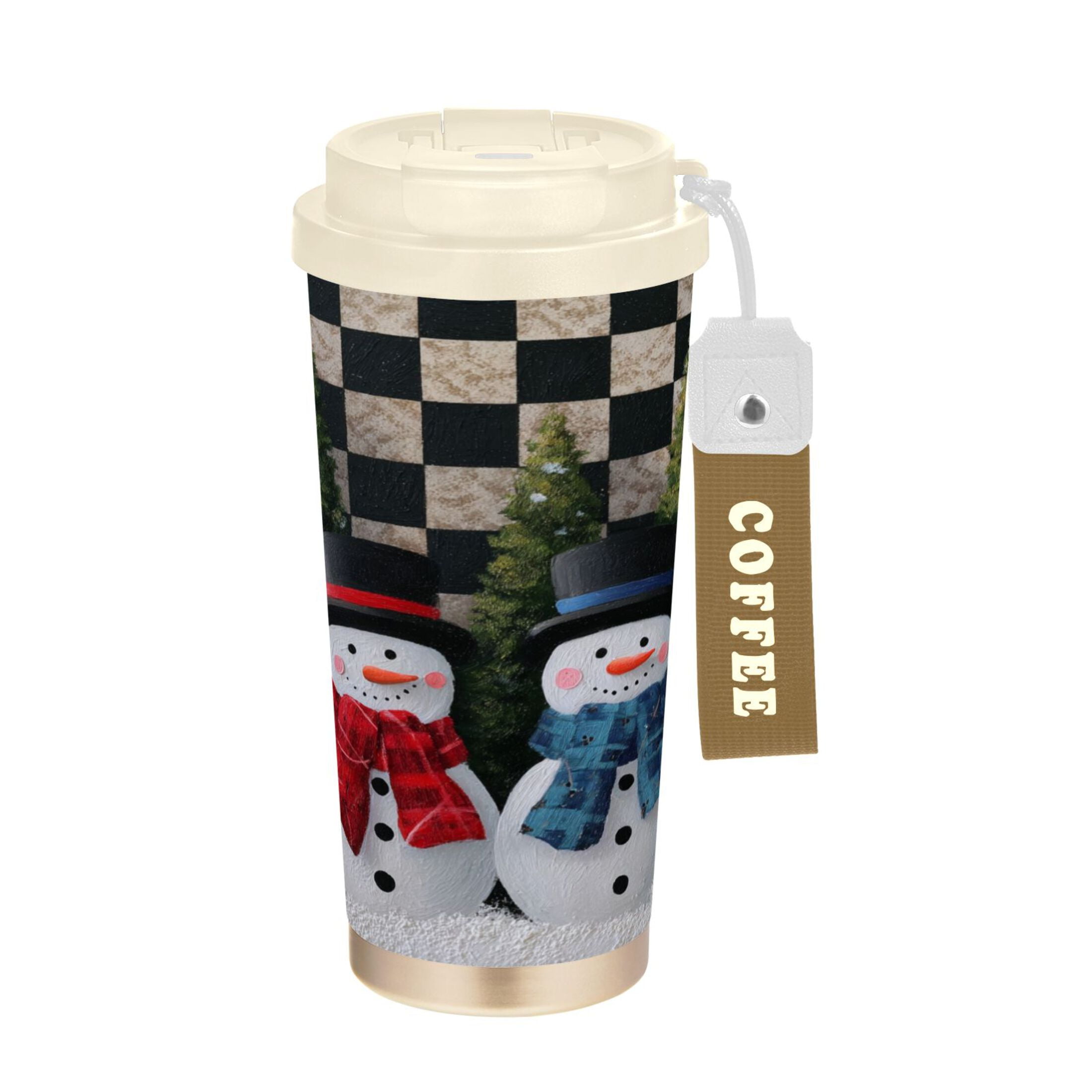 500ml Double-Wall Vacuum Insulated Tumblers Stainless Steel Coffee ...