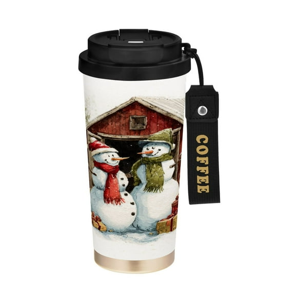 500ml Double-Wall Vacuum Insulated Tumblers Stainless Steel Coffee ...