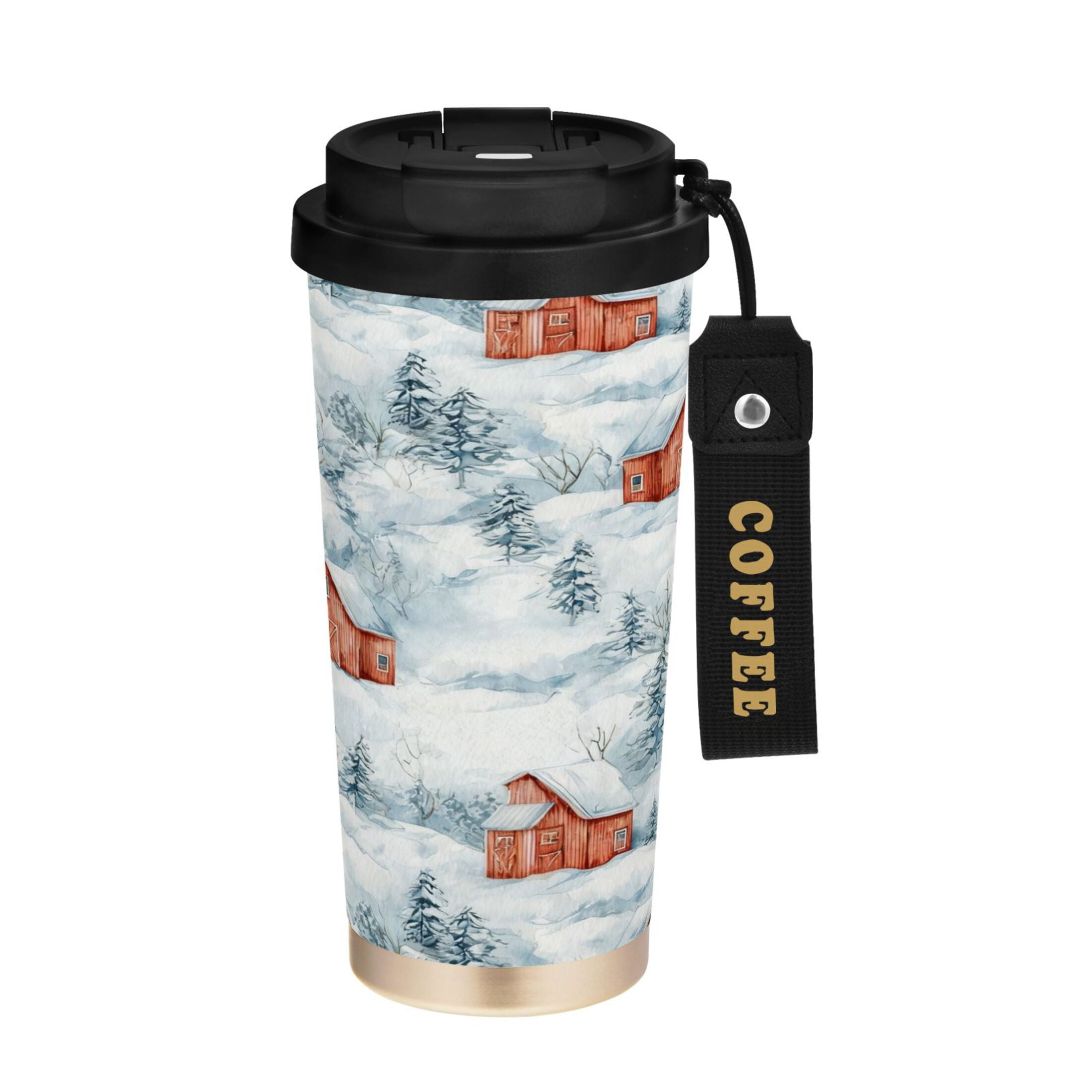 500ml Double-Wall Vacuum Insulated Tumblers Stainless Steel Coffee ...